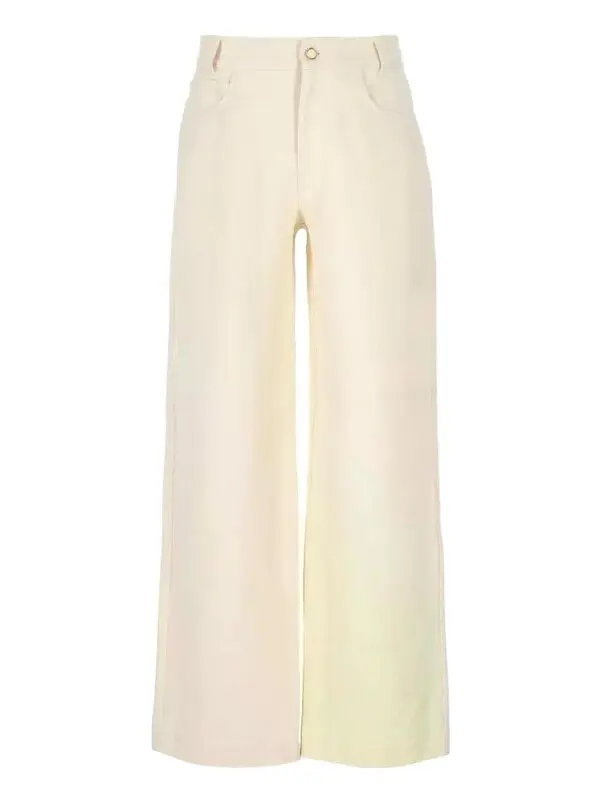 UMIT BENAN Wide-leg Trousers - Neutrals