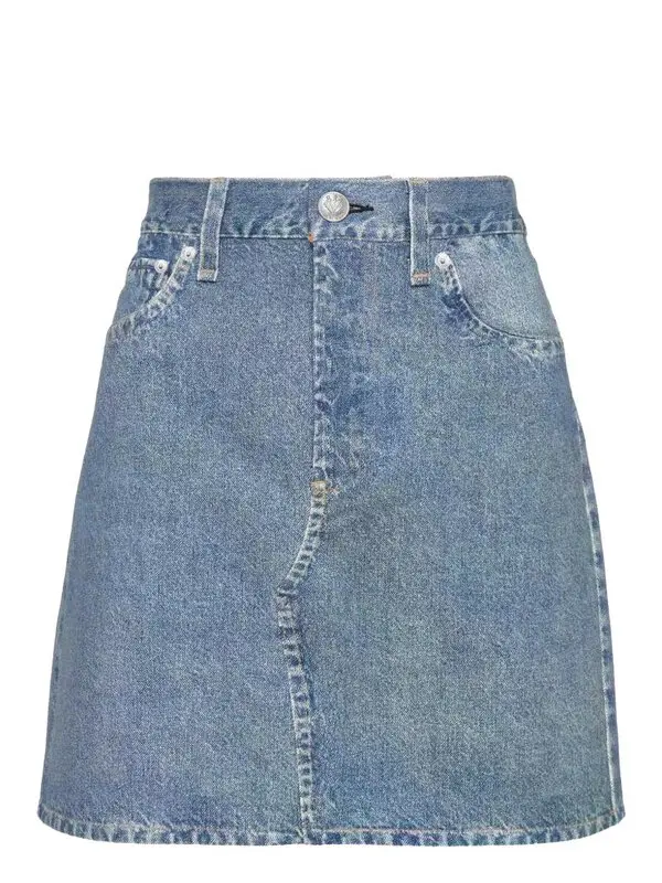 Rag & Bone Miramar Ponte Skirt - Blue