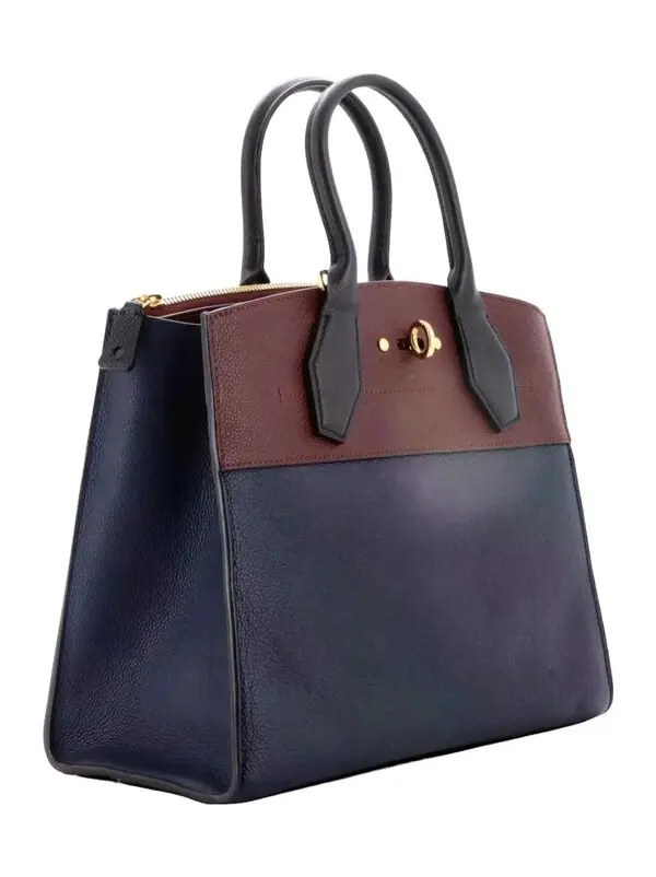 LOUIS VUITTON City Steamer Mm Tote Bag - Blue