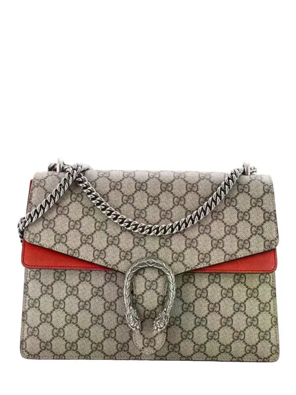 Gucci Dionysus Gg Coated Canvas Medium Shoulder Bag - Brown