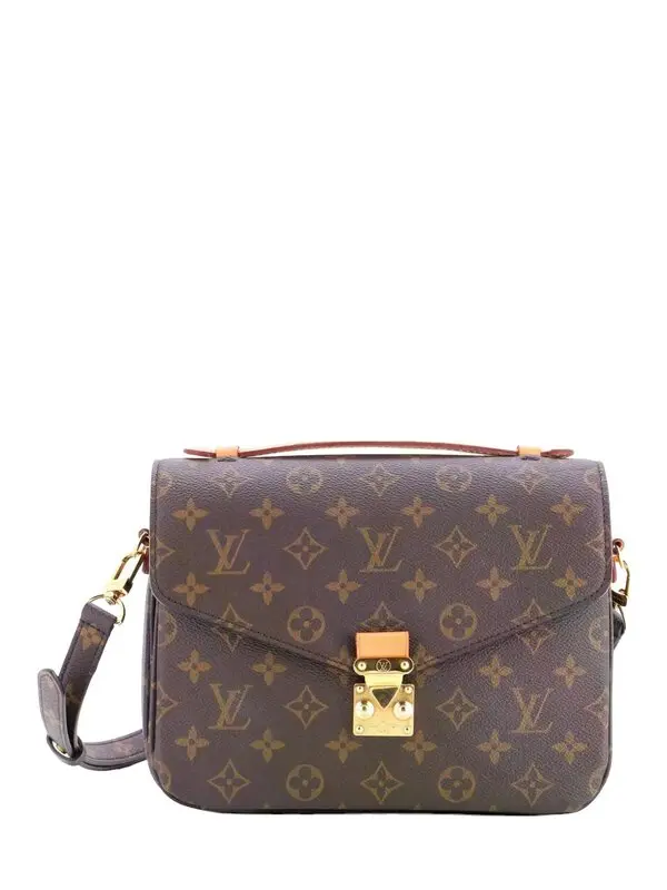 LOUIS VUITTON Pochette Metis Monogram Canvas - Brown