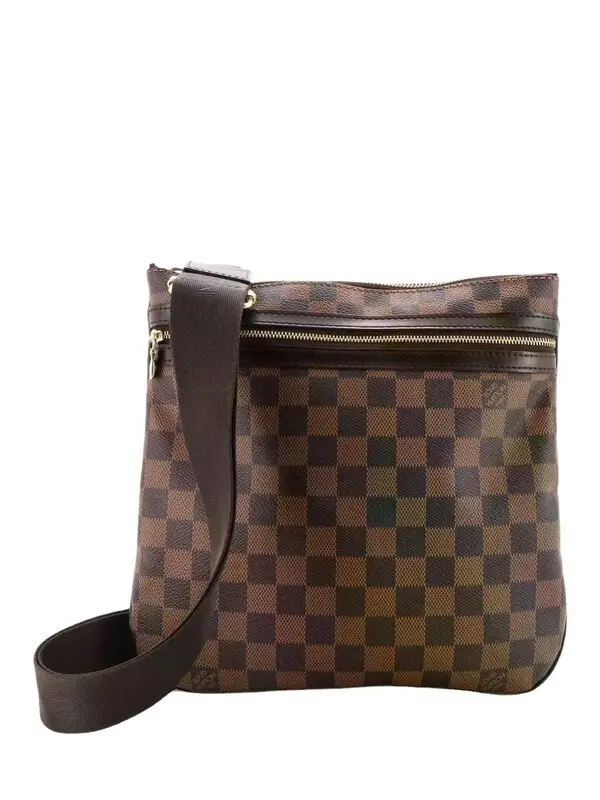 LOUIS VUITTON Bosphore Pochette Damier - Brown