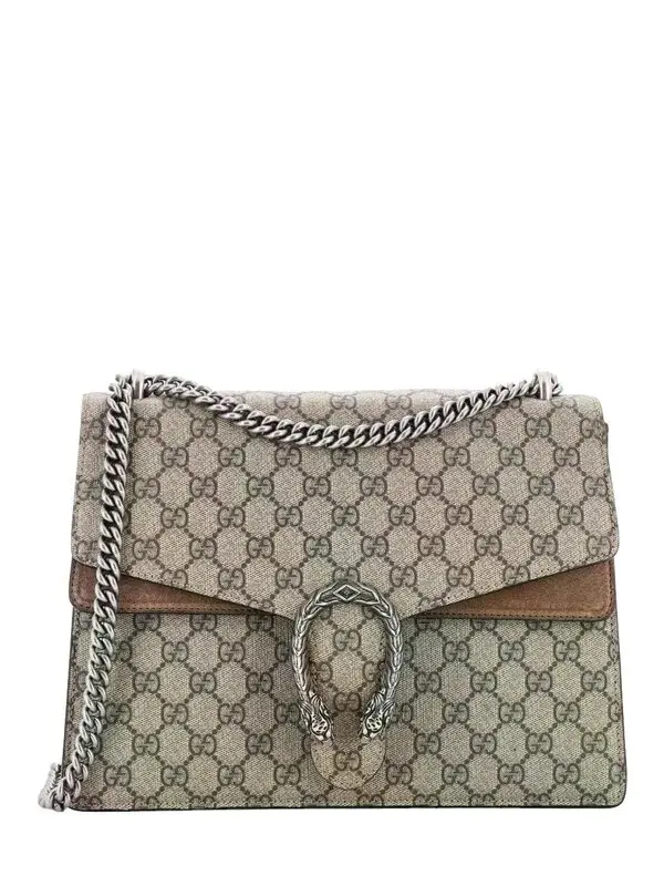 Gucci Dionysus Gg Coated Canvas Medium Shoulder Bag - Brown