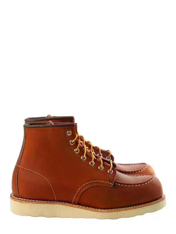 Red Wing Moc Toe 6-inch Boots - Brown