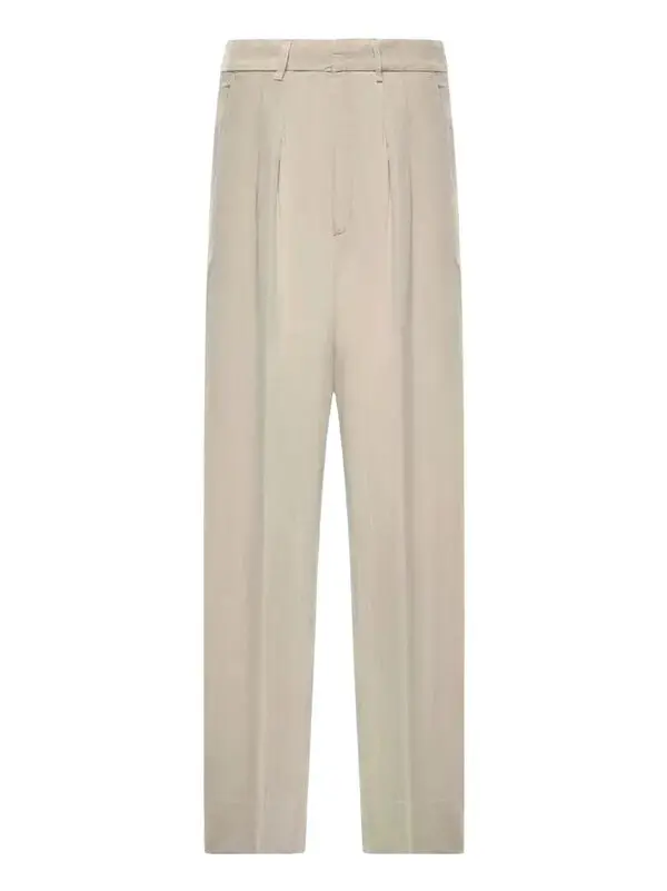 DONDUP Pleated Trousers - Neutrals