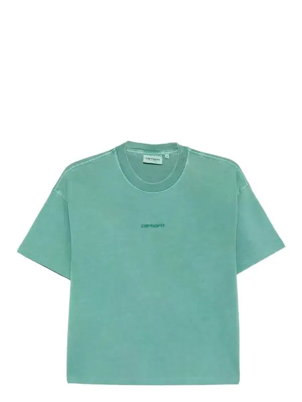 Carhartt Work In Progress Embroidered Logo T-shirt - Green