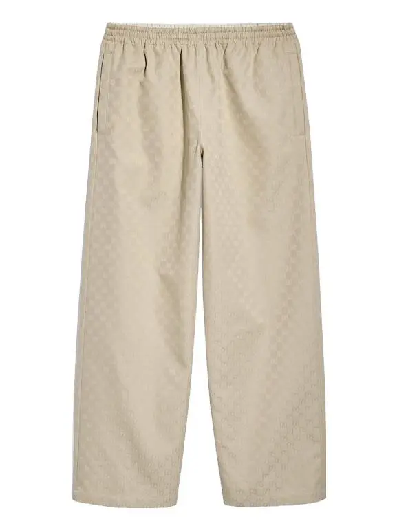 Gucci Gg Cotton Canvas Pants - Beige