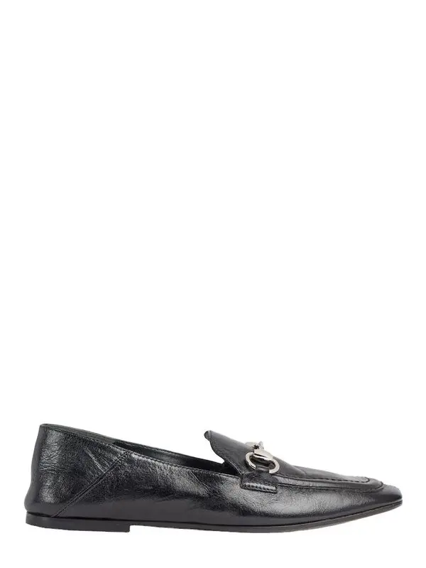 Gucci Jordaan Soft Leather Loafer - Black