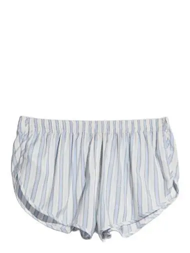 Gucci Interlocking G Silk Baiadera Jacquard Shorts - Blue