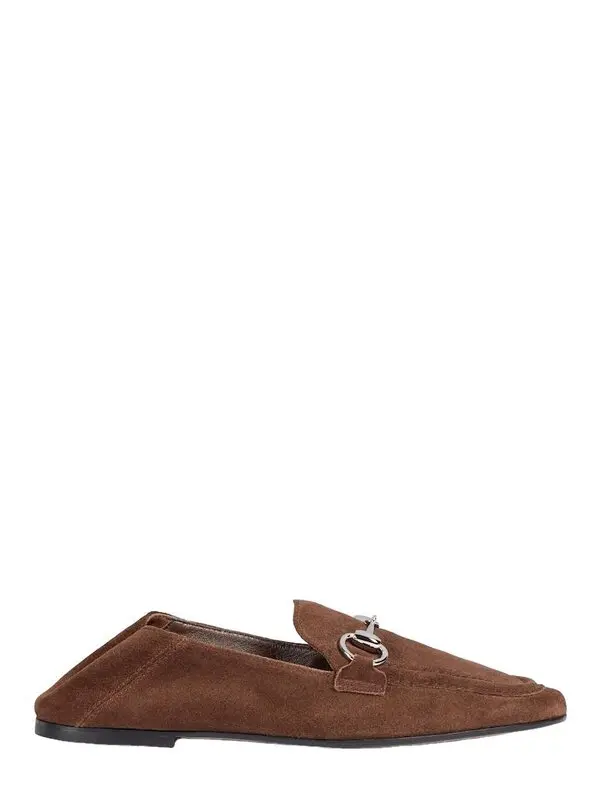 Gucci S Jordaan Soft Loafer - Brown