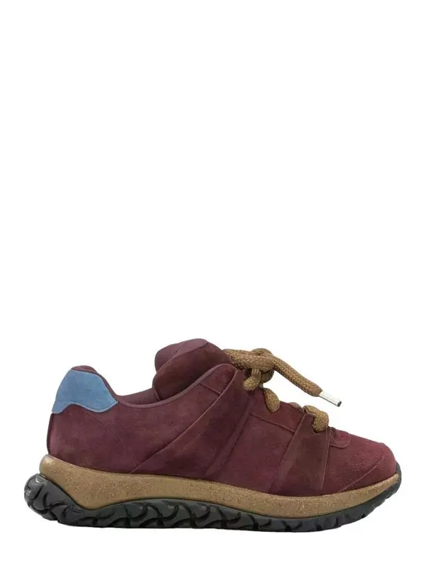 BIRKENSTOCK Goerlitz 1774 Panelled Sneakers - Red