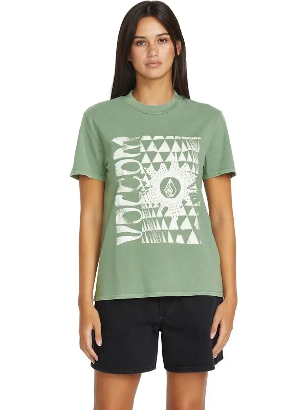 Volcom Lock It Up Tee - Grass Green
