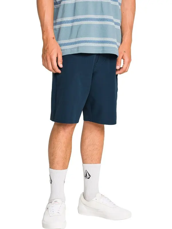 Volcom Harbor Hybrid Shorts - Midnight Blue