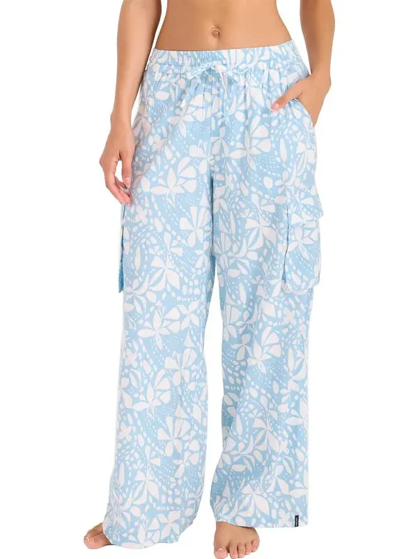 Volcom Wide Leg Pull-on Pants - Summer Song