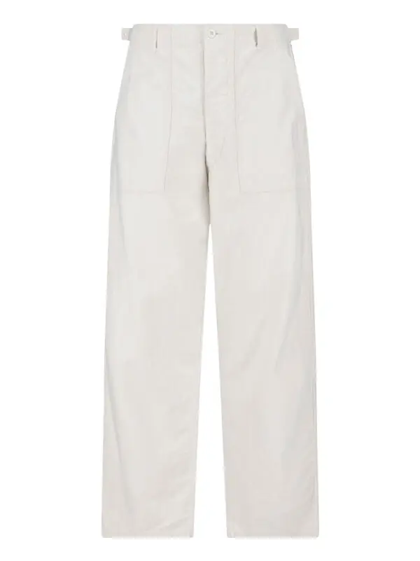 KAPTAIN SUNSHINE Cotton Baker Sweatpants - Cream
