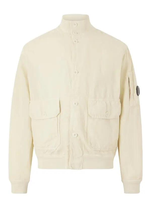 C.P. COMPANY Broken Twill Jacket - Neutrals