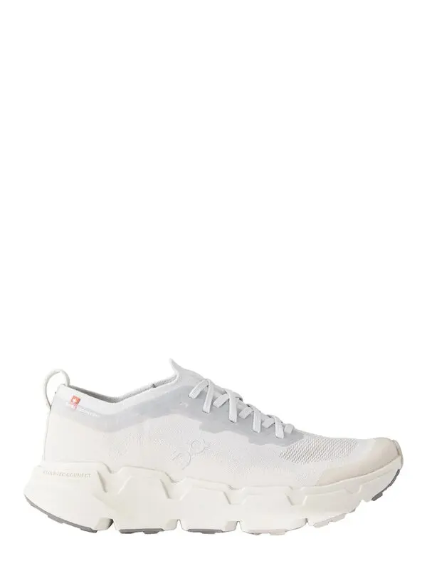 On Cloudsoma Recycled-knit Sneakers - White