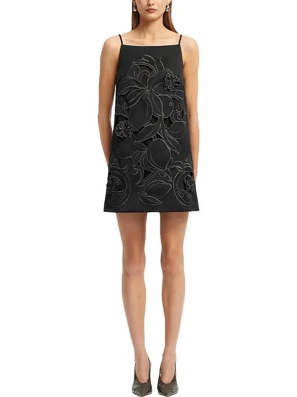 LEO LIN Leia Mini Dress - Ebony