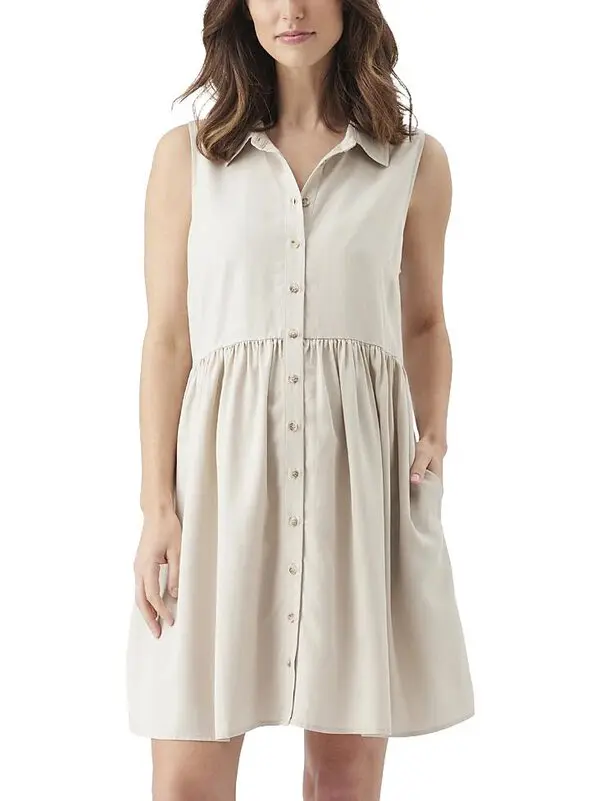 RIPE MATERNITY Chloe Tencel Dress - Sand