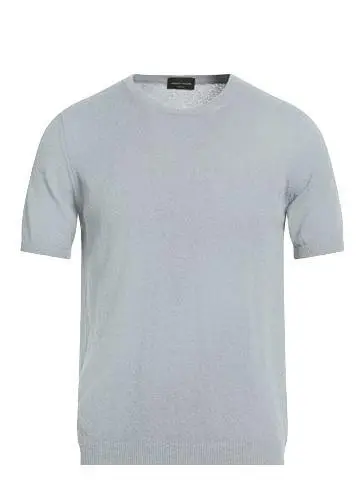 ROBERTO COLLINA Short Sleeve Crewneck Top - Grey