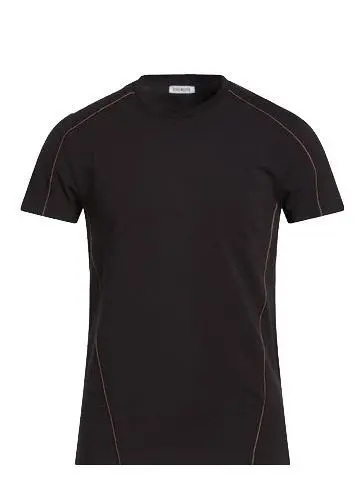 BIKKEMBERGS T-shirt Size Cotton, Elastane - Black