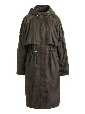 PALTO' Military Polyamide Coat - Green