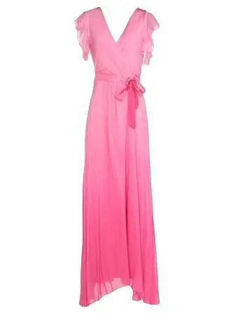 Guess Maxi Wrap Dress - Pink