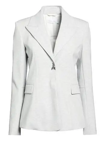 Patrizia Pepe Single-breasted Blazer - Light Grey