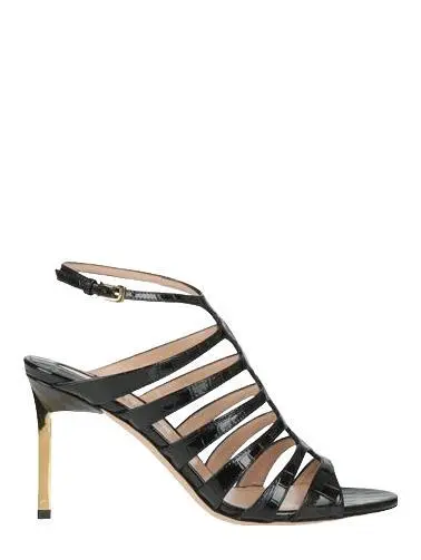 TOM FORD Gladiator Sandals In Goat Skin And Brass - Black