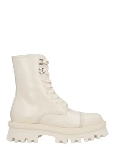 FERRAGAMO Ankle Boots In Calfskin - White