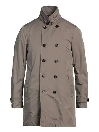 MOORER Polyester Trench Coat - Grey