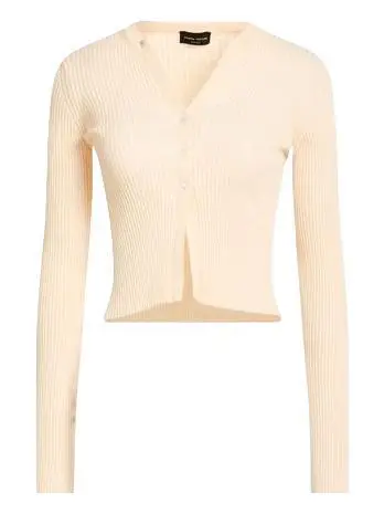 ROBERTO COLLINA Cardigan In Cotton - Sand
