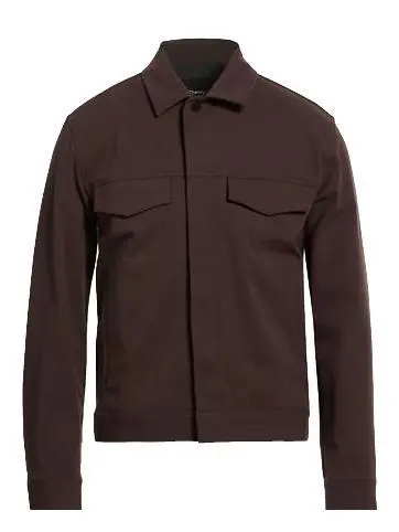Theory Twill Jacket - Brown