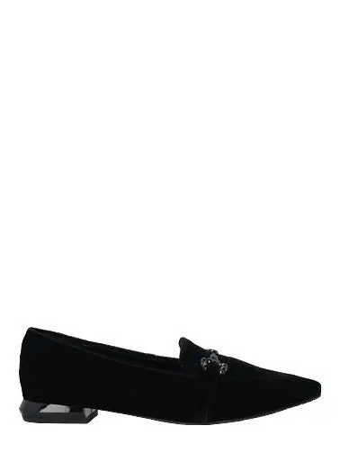TOSCA BLU Loafers In Textile Fibers - Black
