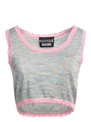 Moschino Knitted Sleeveless Top - Green