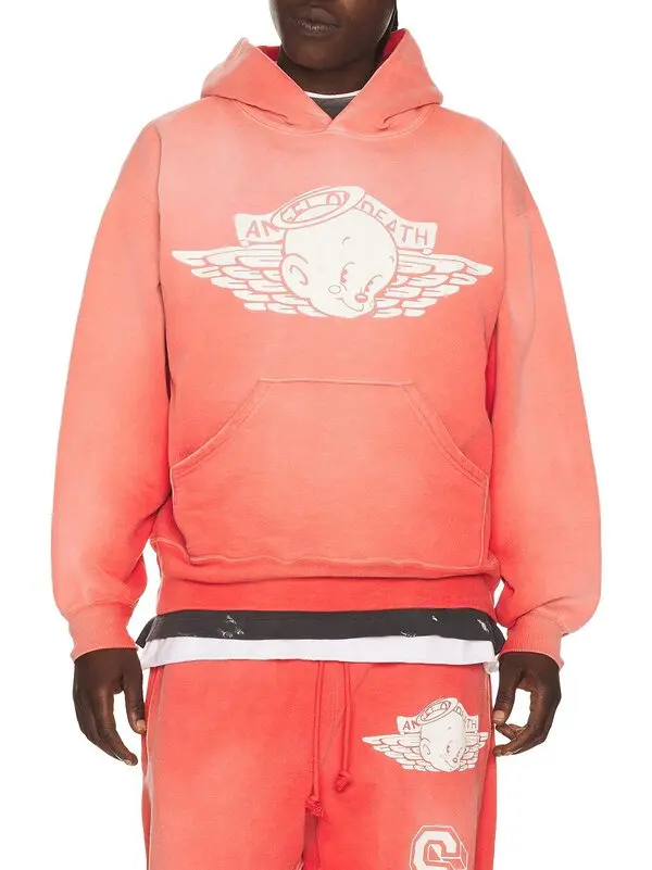 SAINT MXXXXXX Baby Michael Hoodie - Red