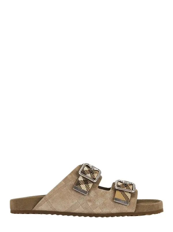 Burberry Urchin Sandal - Sparrow Beige
