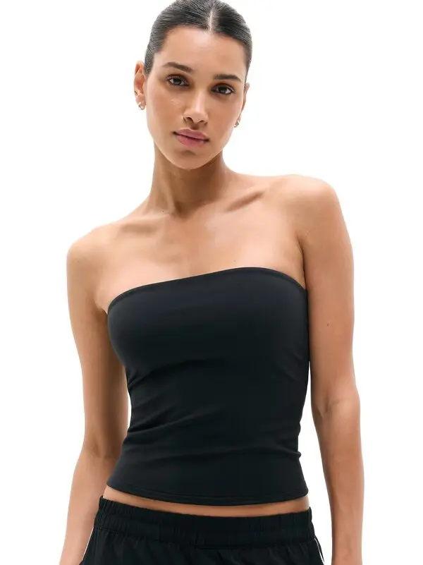 Athleta Transcend Tube Top - Black
