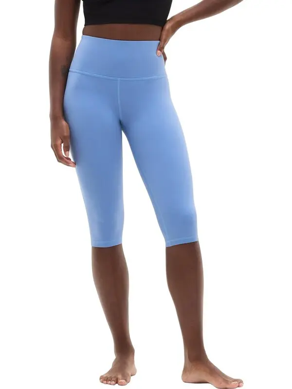 Athleta Elation Ultra High Rise Crop - Waterfall