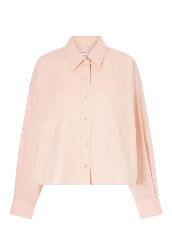 THE FRANKIE SHOP Arlen Cotton Shirt - Pink