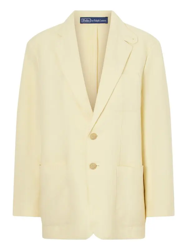 Polo Ralph Lauren Linen Blazer - Yellow