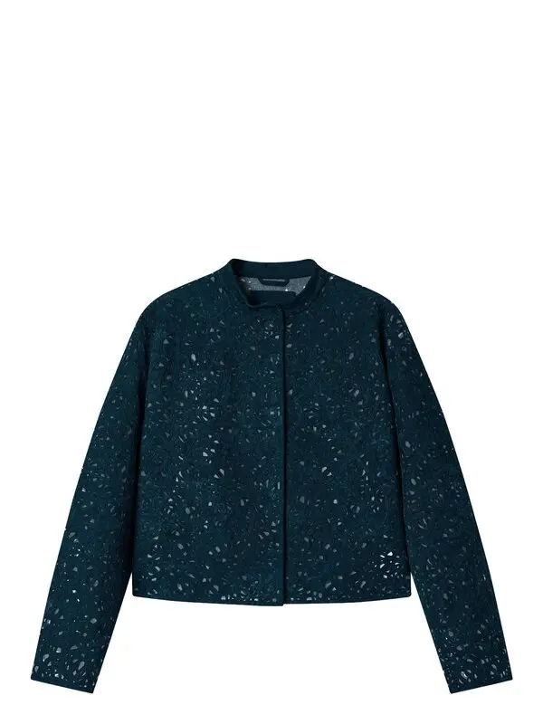 Giorgio Armani Suede Jacket - Green