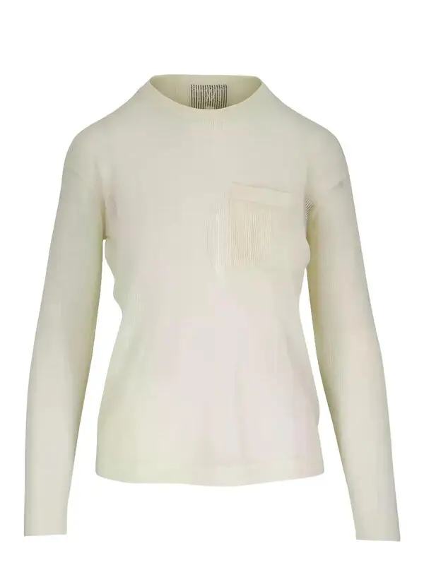 TWP Chest-pocket Sweater - Green