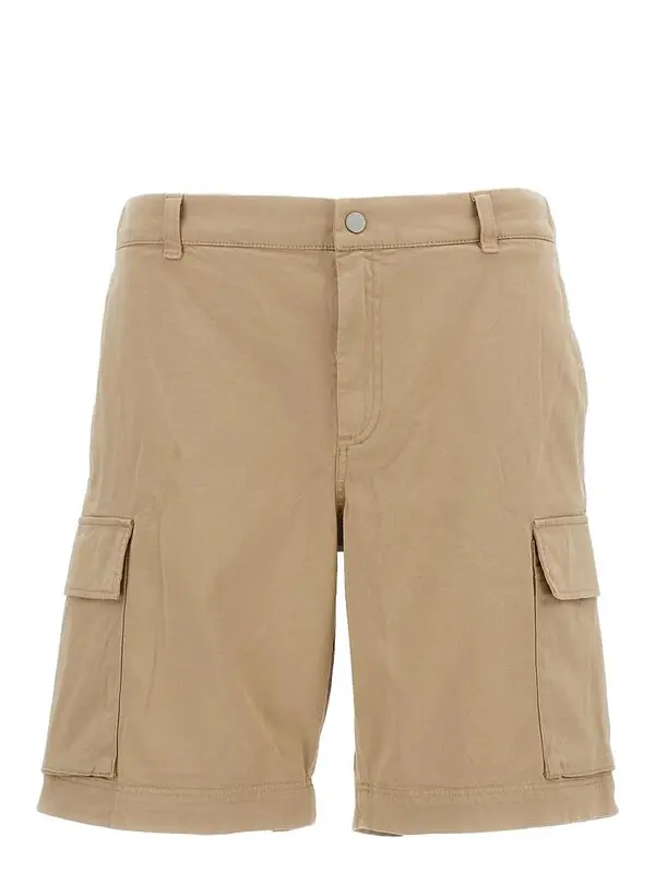 Woolrich Cargo Bermuda Shorts - Beige
