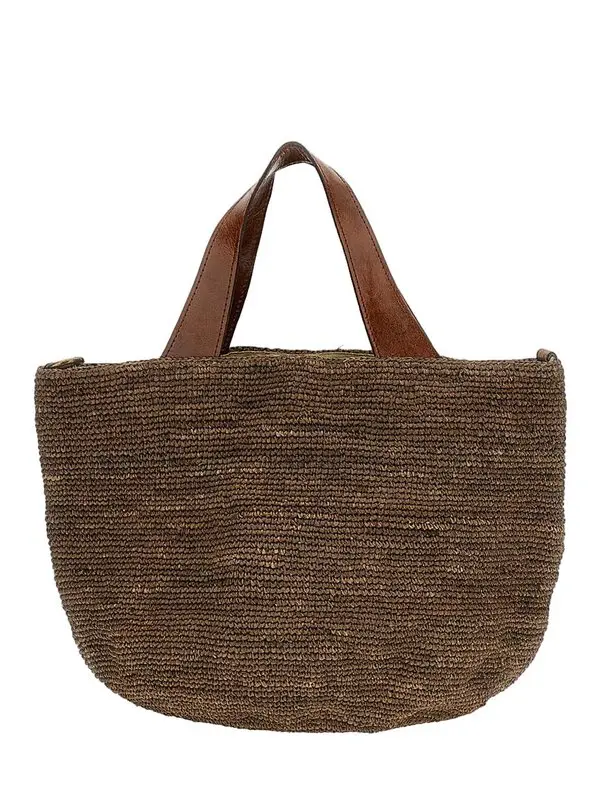 IBELIV Raffia Bag - Brown