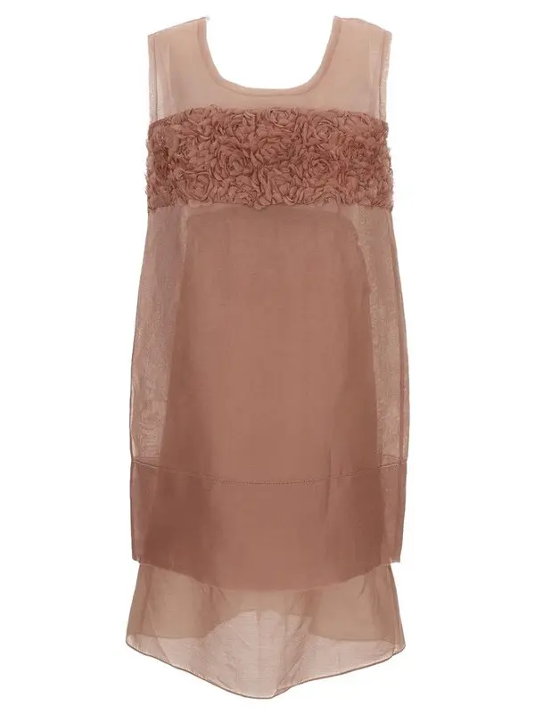HUI Ivo Lotus Mini Dress - Rose