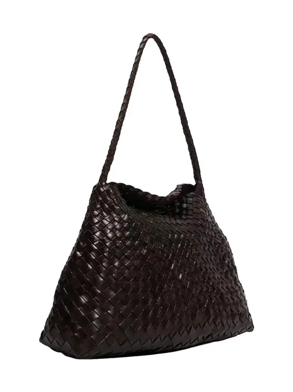 Dragon Diffusion Santa Maria Woven Shoulder Bag - Brown