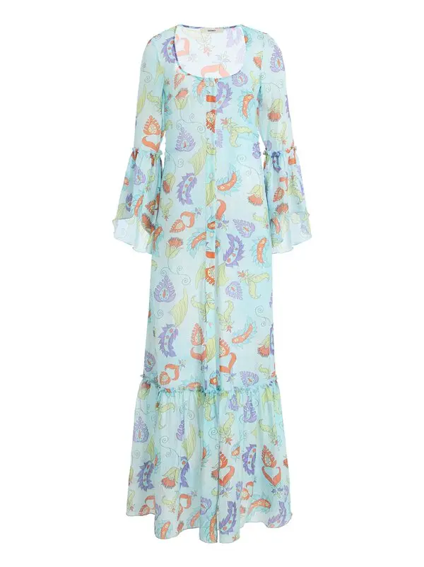 SIEDRES La Isla Printed Top - Multi