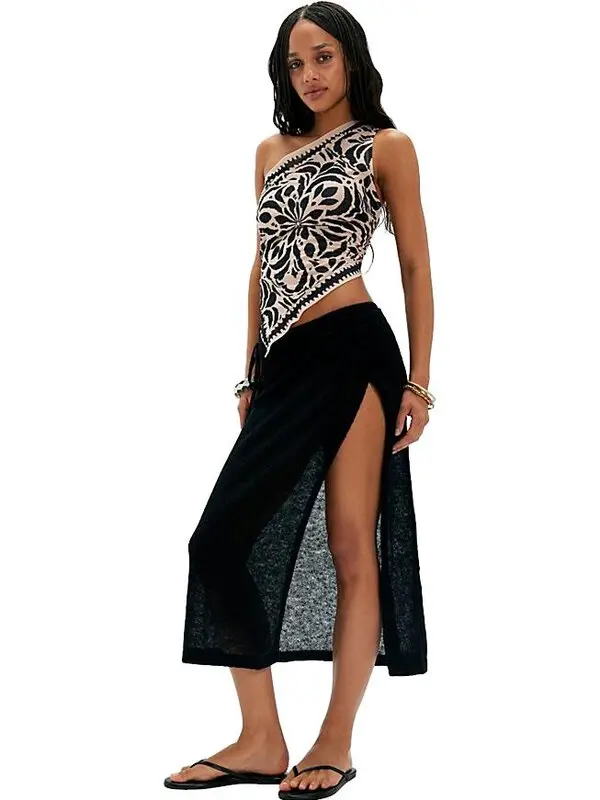 GEEL Kate Wrap Skirt - Black
