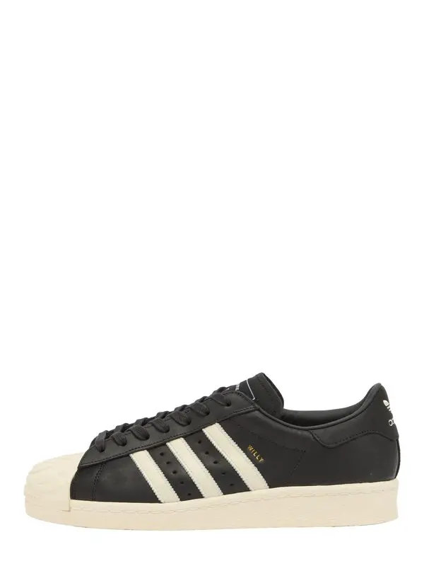 Adidas X Willy Chavarria Superstar Sneakers - Core Black/off White/gold Met.